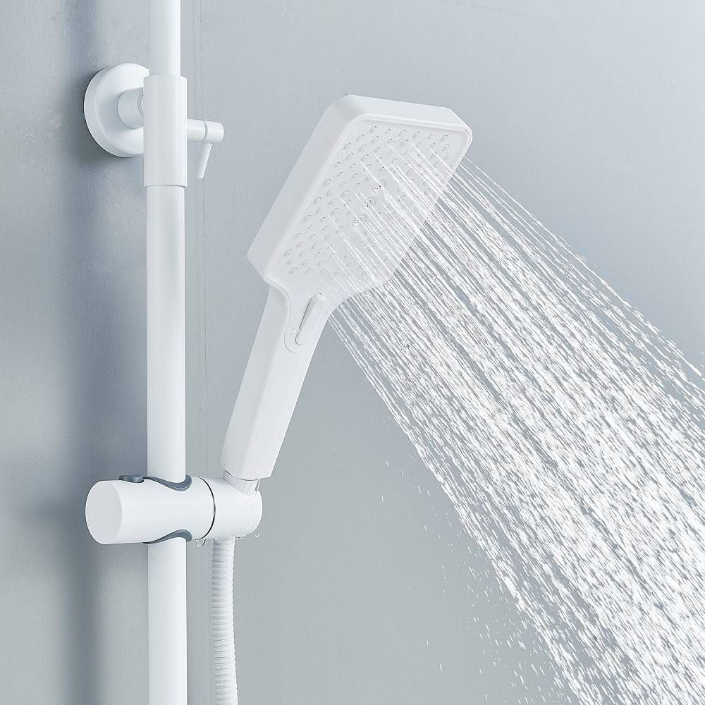 SHEVANIK Душевой комплект белый купить на OZON по низкой цене (3095094783)