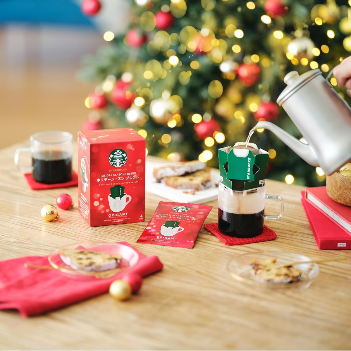 Starbucks Holiday Blend Origami Drip coffee Medium Roast, 4 шт купить ...