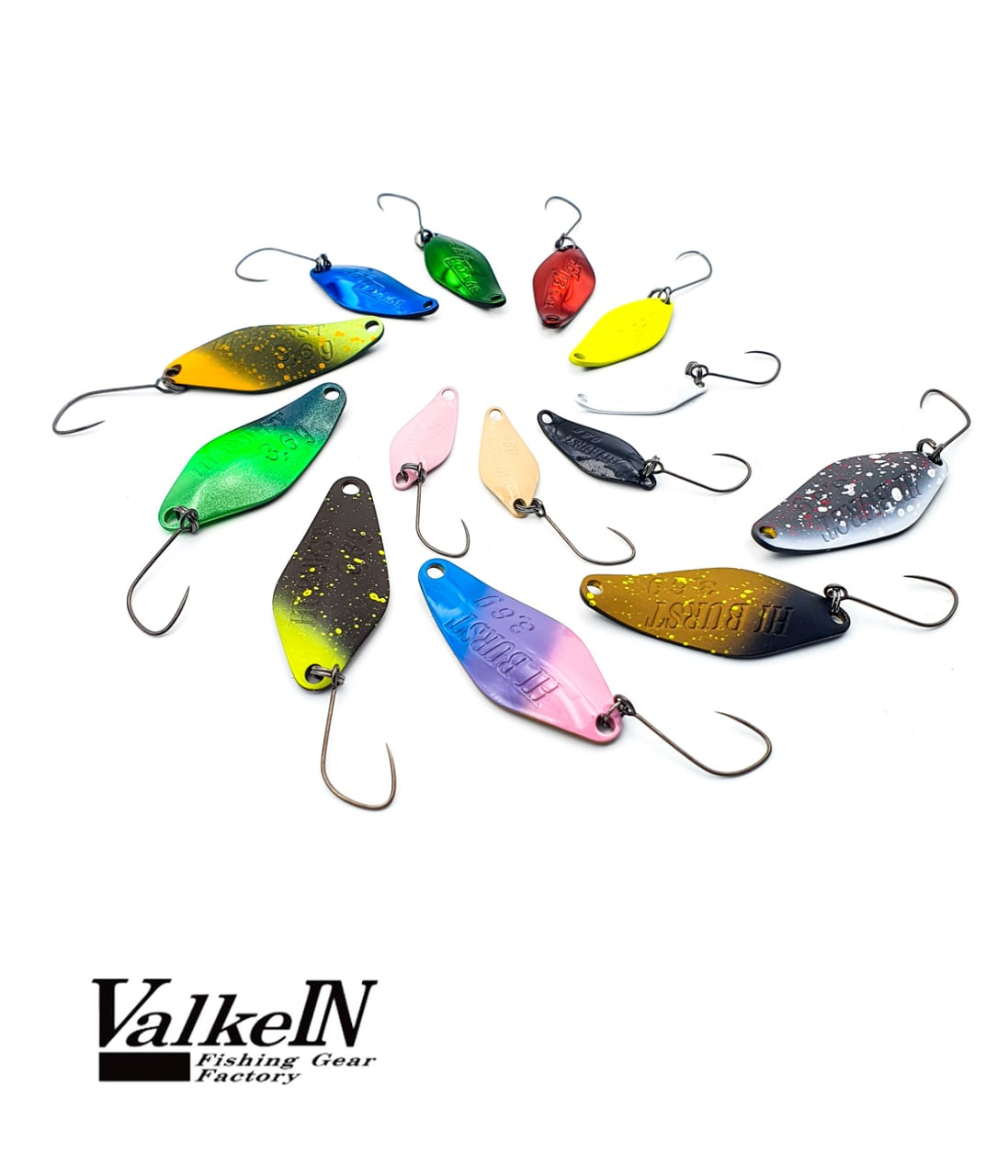 Колеблющаяся Блесна ValkeIN HI BURST, 2.4 г купить c доставкой на OZON ...