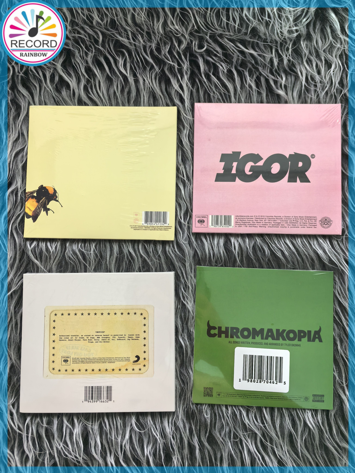 Tyler The Creator Flower Boy , Igor , Call Me If You Get Lost ...