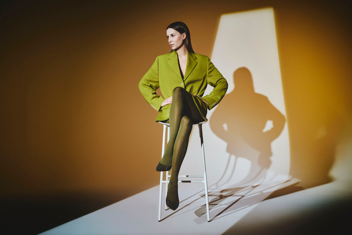 Колготки Женский FALKE, размер 1 серый Полиамид, Эластан 50 ден, рост ...