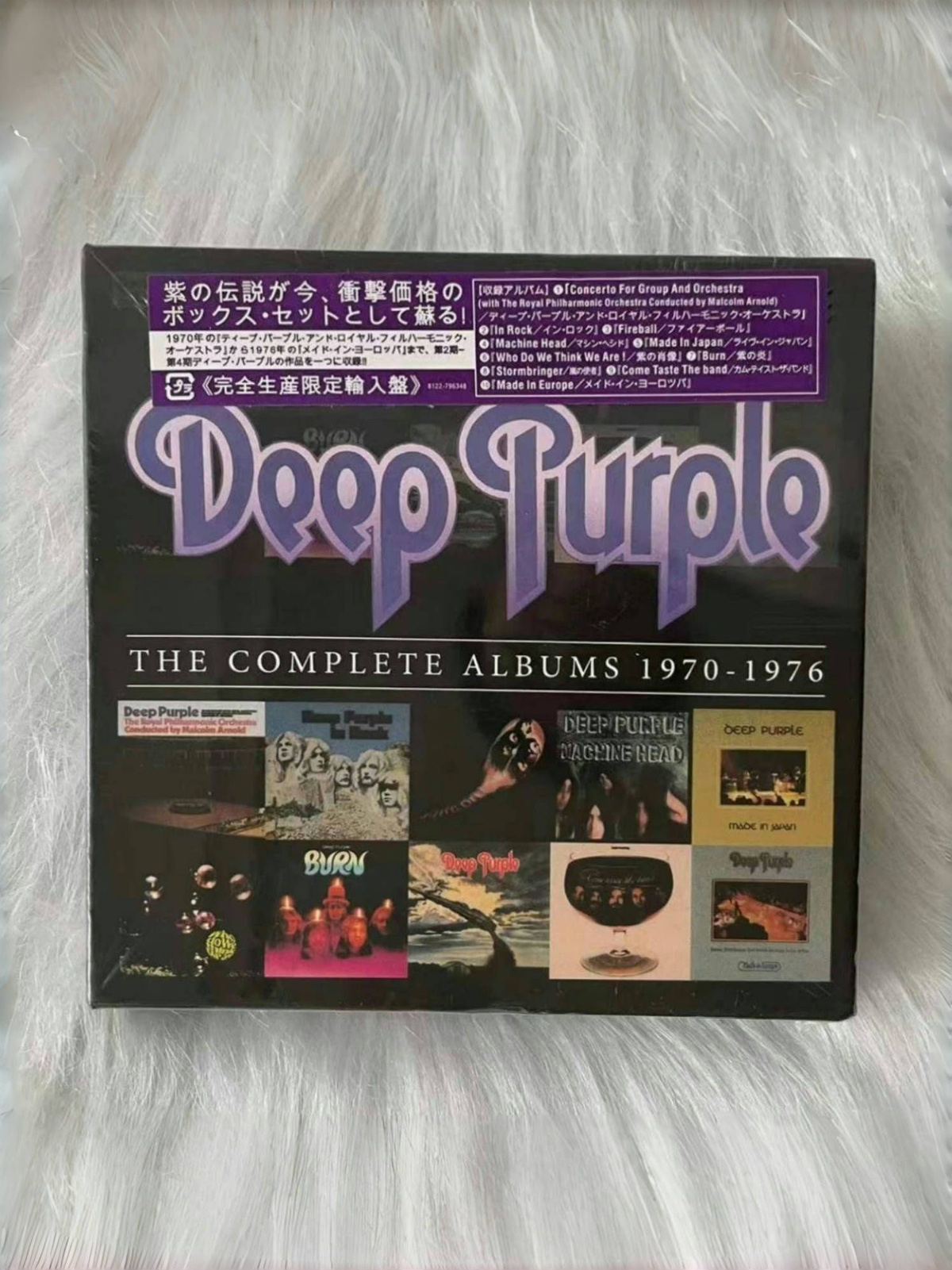 Deep Purple Complete Album 1970-1976 10CD,Темно-фиолетовый Полный ...