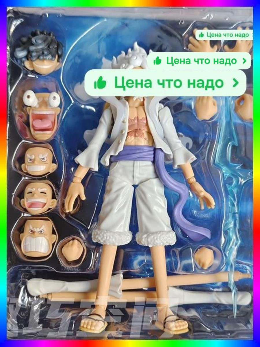 Фигурка Ника Луффи из аниме One Piece высотой 16 см-Эта, отличный ...