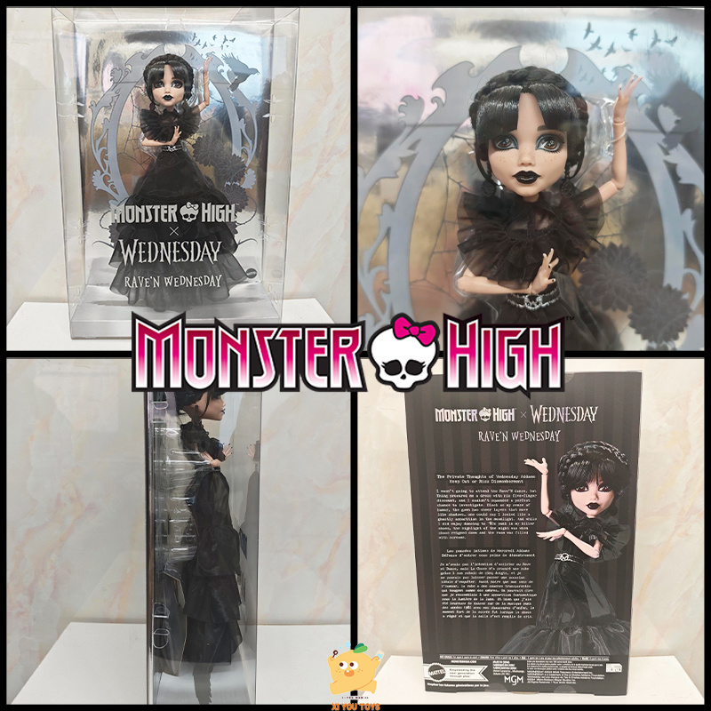 Кукла Монстр Mattel Monster High Rave N Wednesday HXJ03 / Игрушка Школа ...