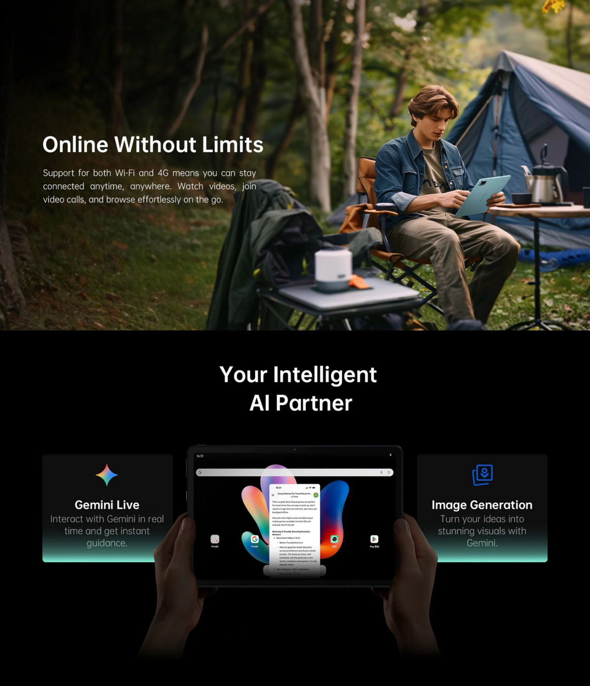 Black Shark Планшет Pad 7 Pro 4G 11", 8 ГБ / 256 ГБ 8800 синий купить c доставкой на OZON по ...