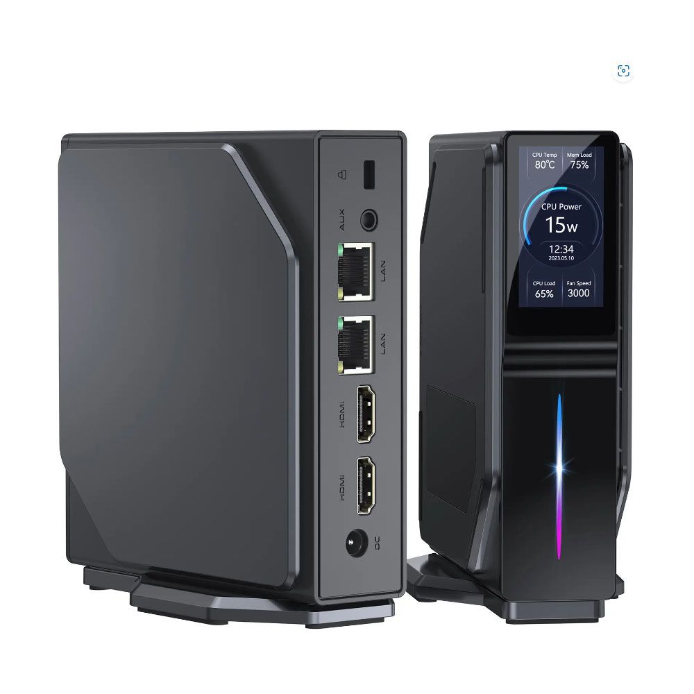 SZBOX Мини-ПК S1 N100 (Intel Alder Lake N100, RAM Отсутствует, Intel ...