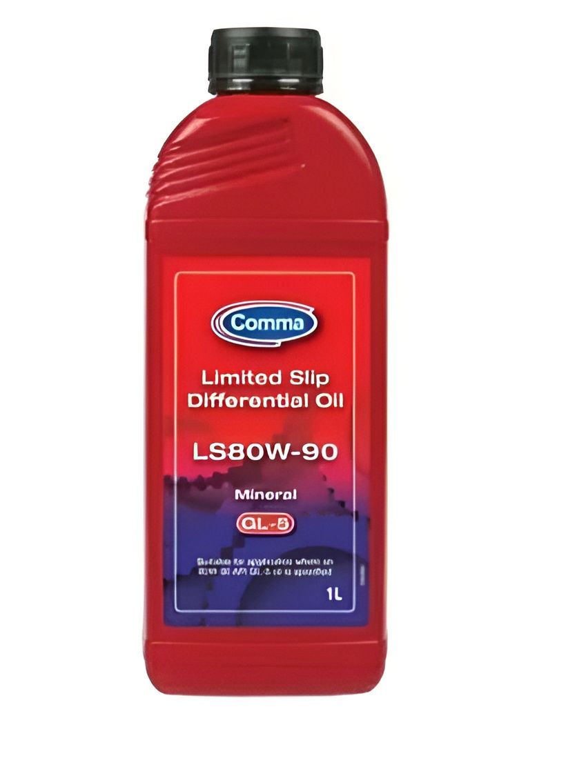 Масло трансмиссионное "Gear Oil Limited Slip 80W-90", 1л COMMA ...