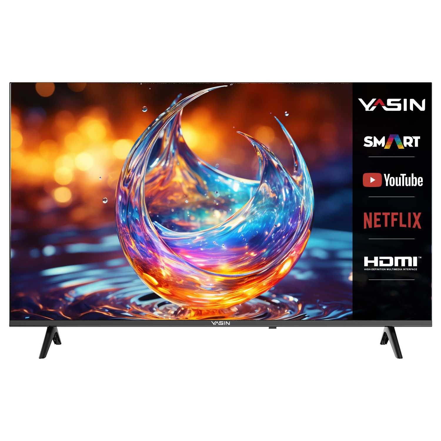 Yasin Телевизор 32" HD, черный матовый купить на OZON по низкой цене ...