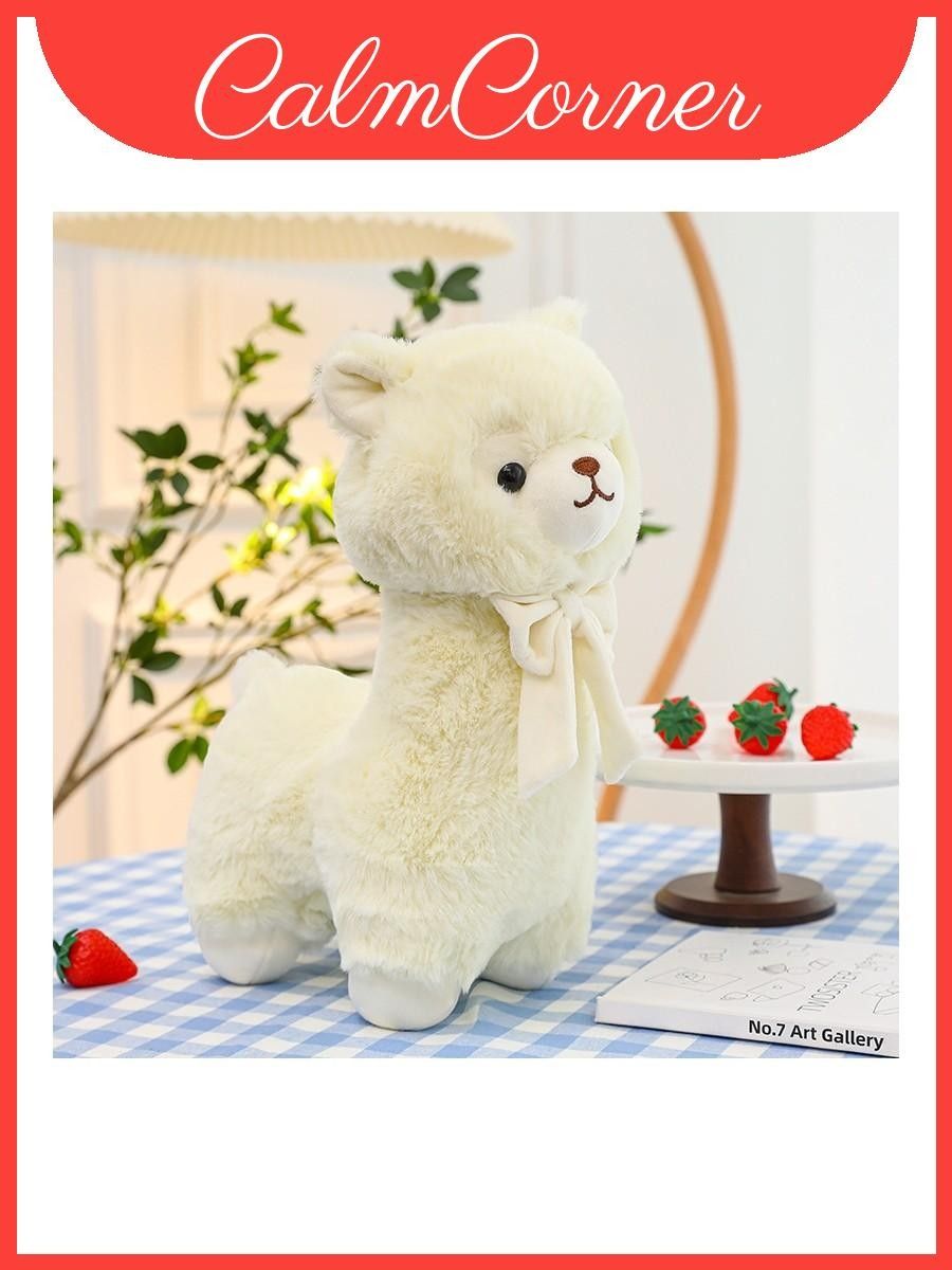 плюшевая игрушка disney alpaca с наполнителем pp cotton для декора ...