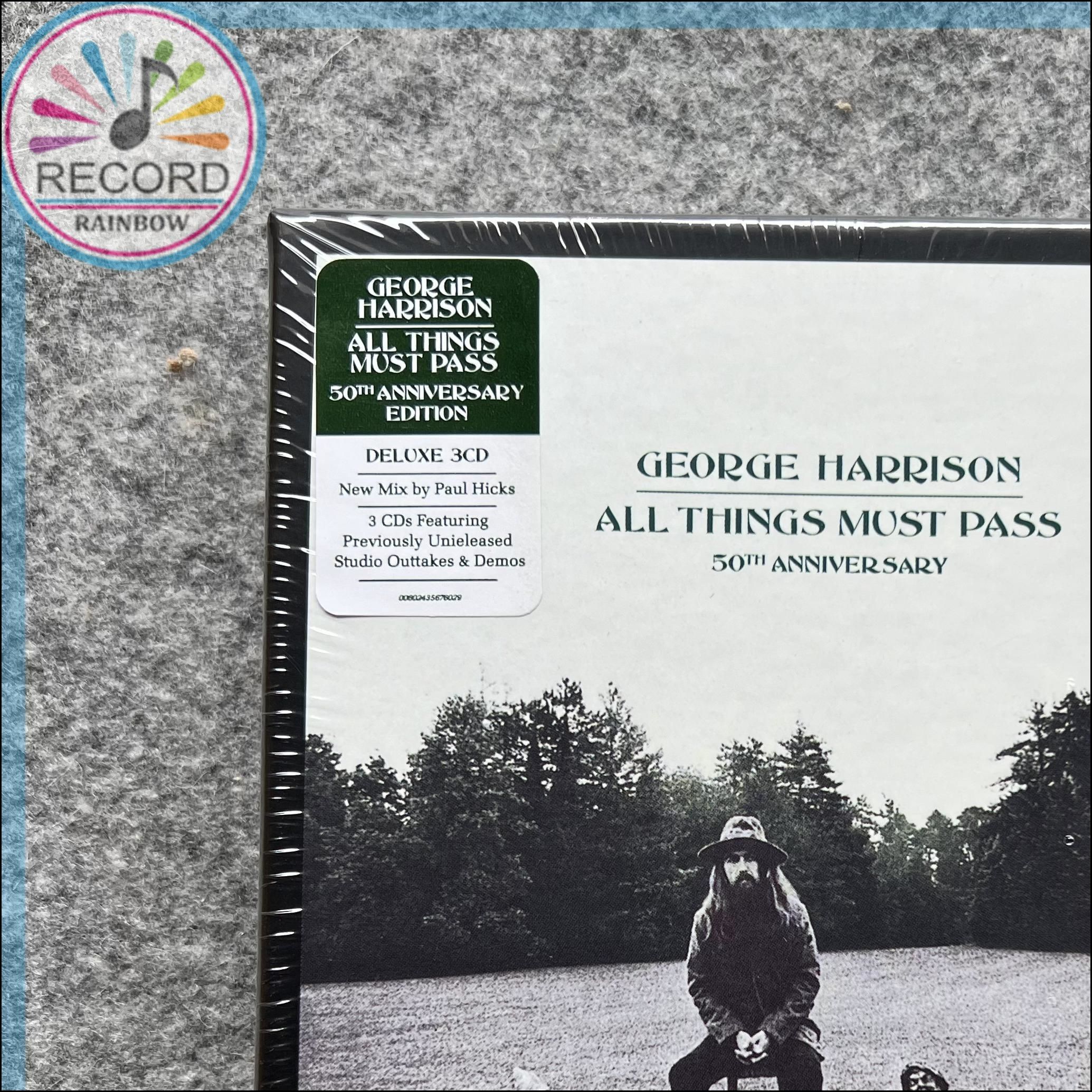 George Harrison All Things Must Pass 3CD Совершенно новый Запечатанный ...