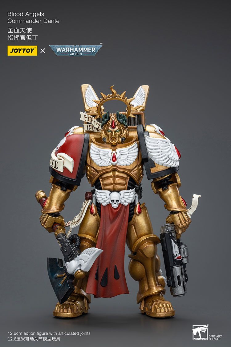Подвижная фигурка JOYTOY Warhammer 30K 1/18 Action Figures Blood Angels ...
