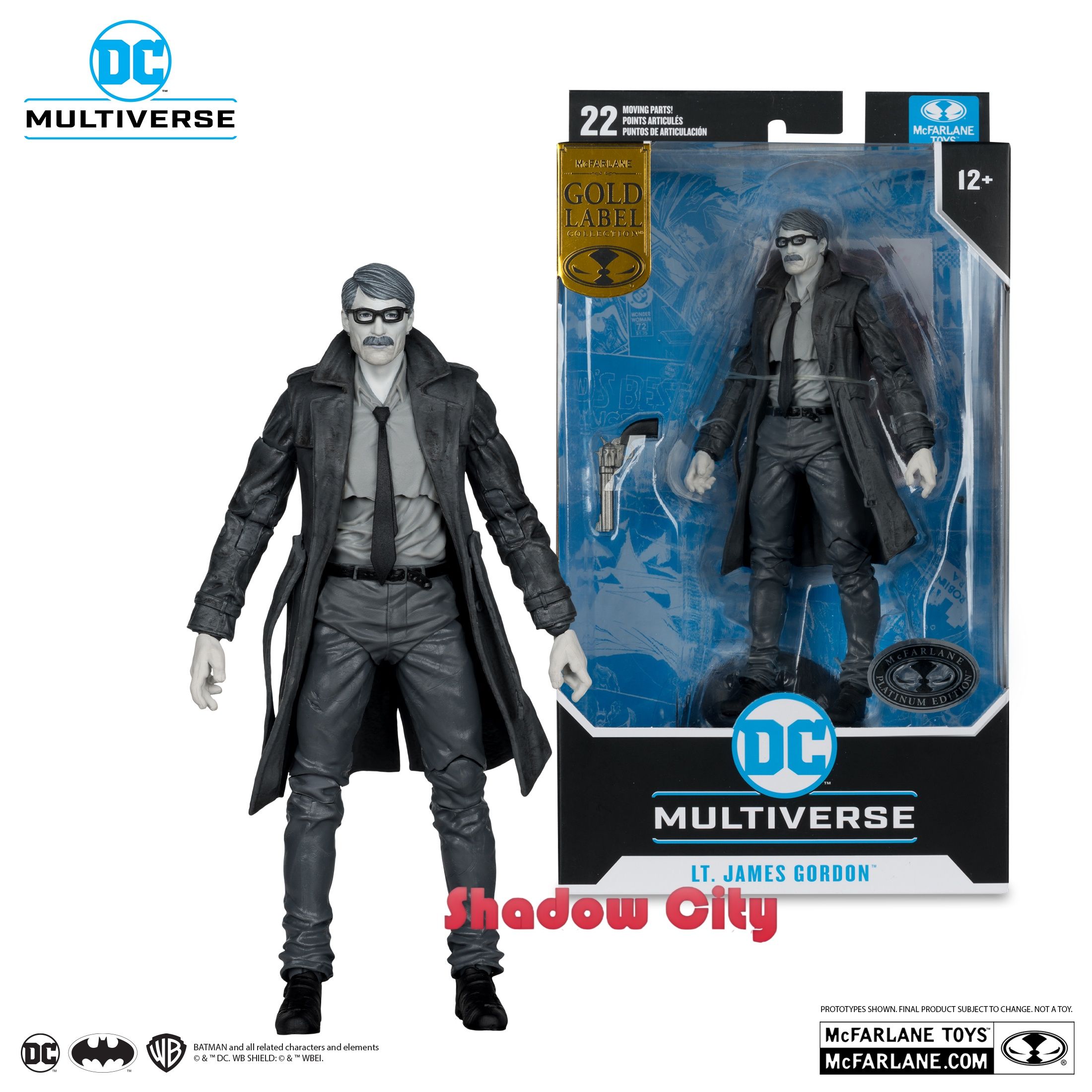 игрушки McFarlane Lt. James Gordon (Batman: Year One Part 4) (Platinum ...