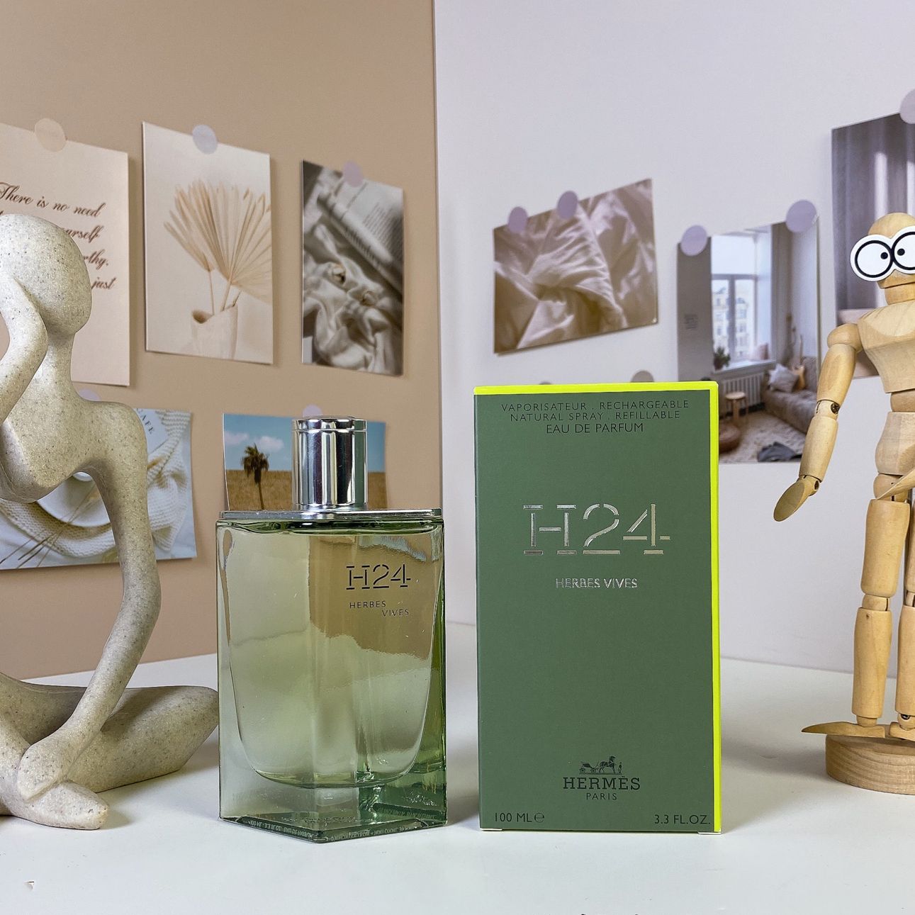 Hermes Вода парфюмерная H24 Herbes Vives мужской парфюм 100 мл, свежий ...