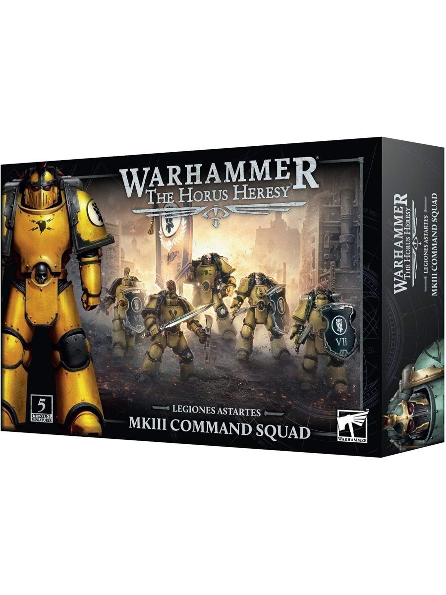 Миниатюры Warhammer The Horus Heresy: Legiones Astartes: MKIII Command ...