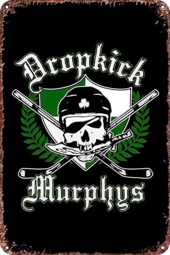Постер музыкальной группы Dropkick Murphys, фермерский дом, оловянная ...