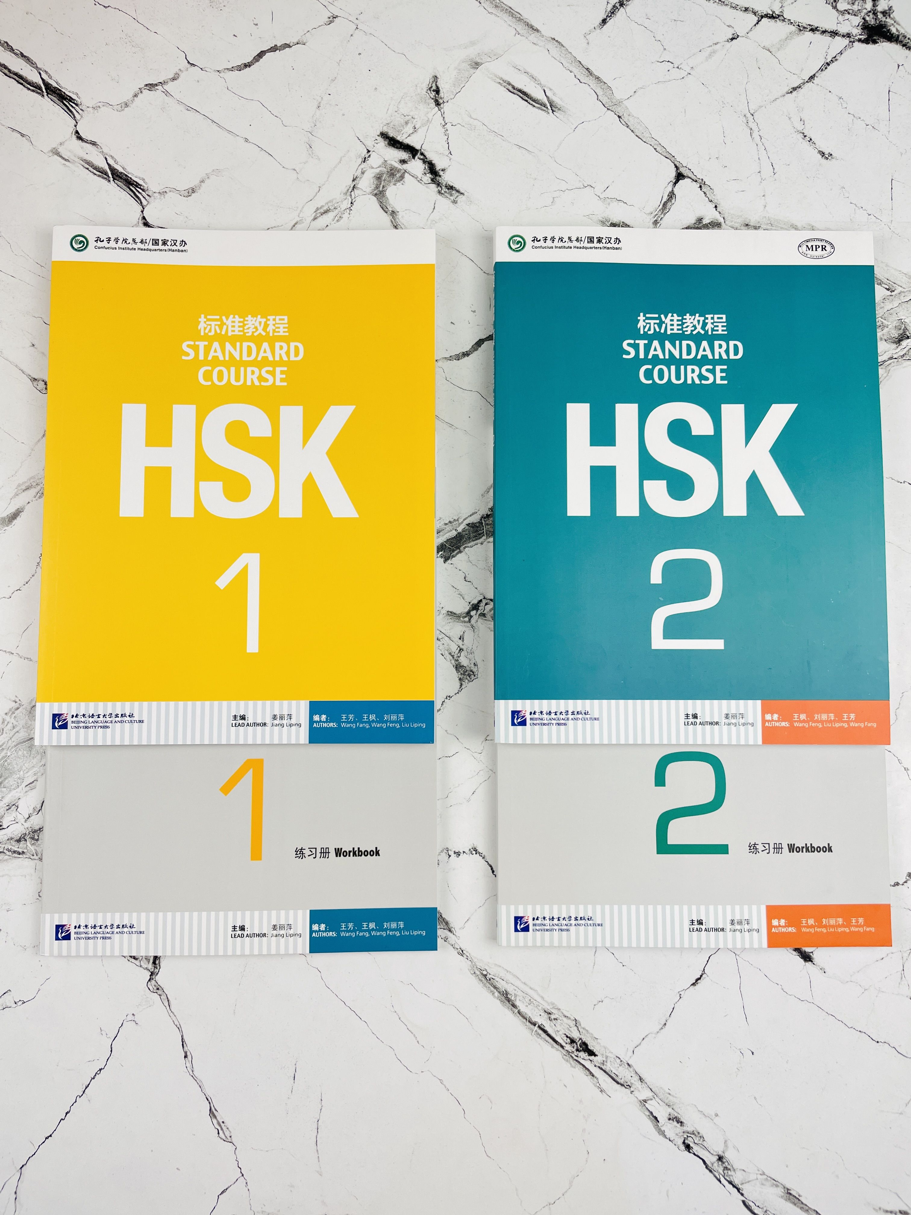 НАБОР HSK 1+ 2 Standard Course Students Book + Workbook + QR-code ...