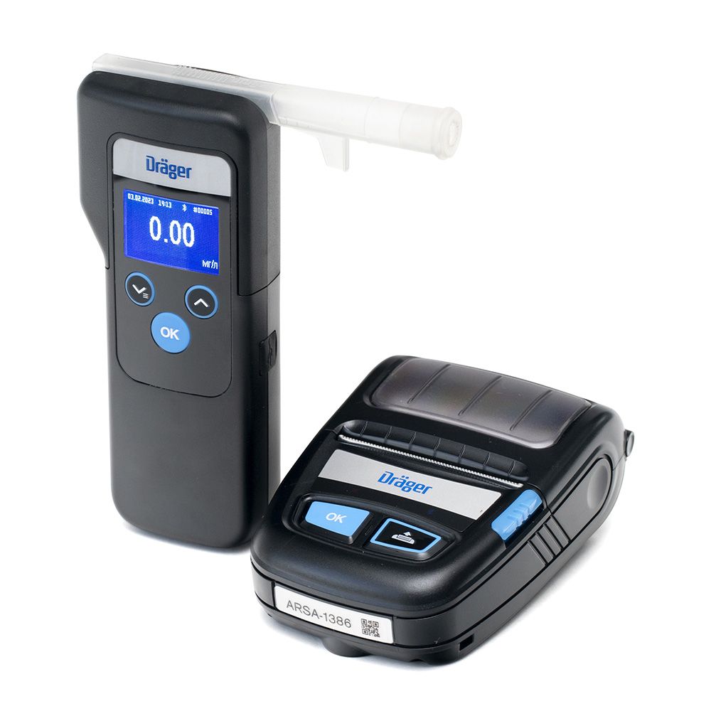 Алкотестер Drager Alcotest 6000 с принтером купить на OZON по низкой ...