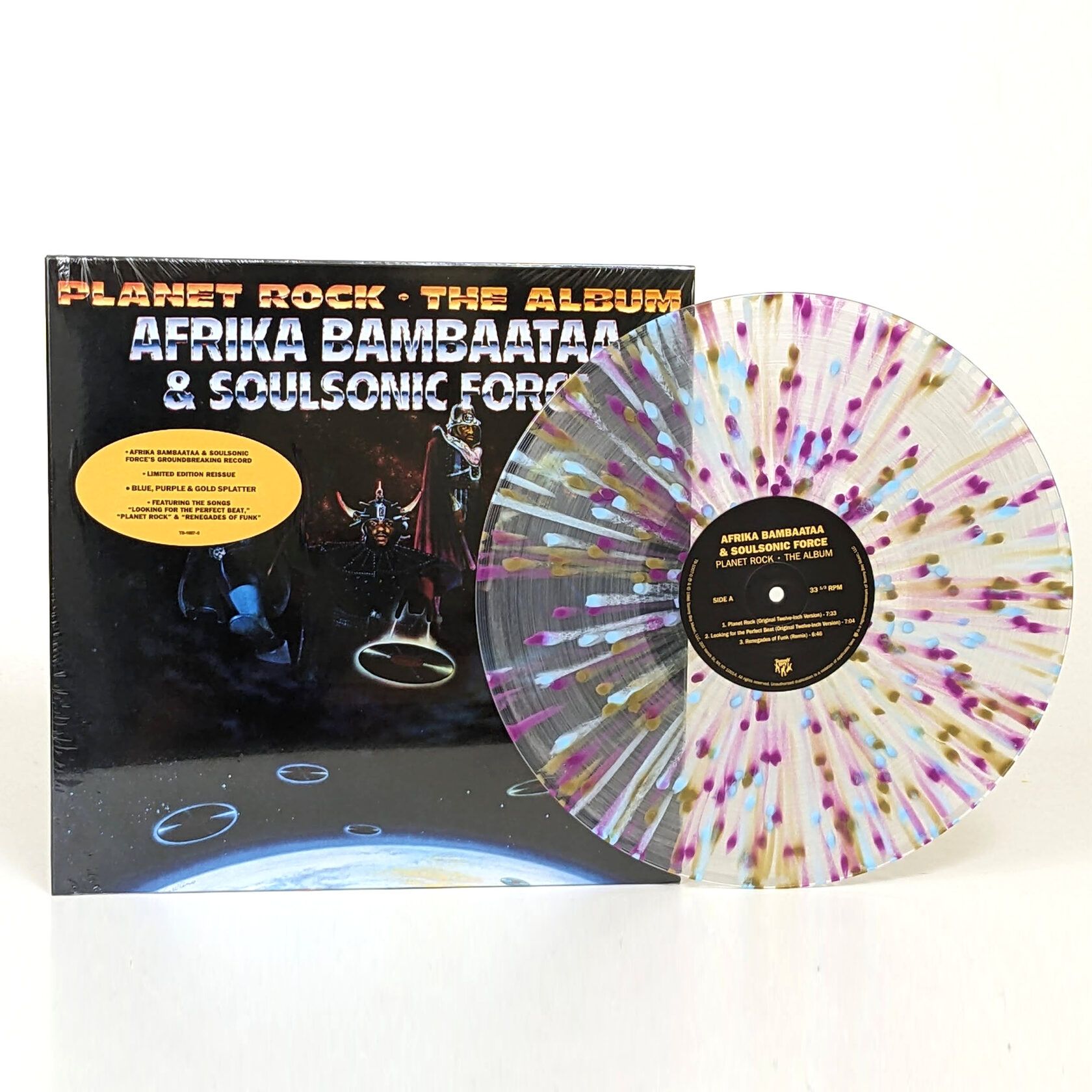 Пластинка Afrika Bambaataa & Soulsonic Force "Planet Rock - The Album ...