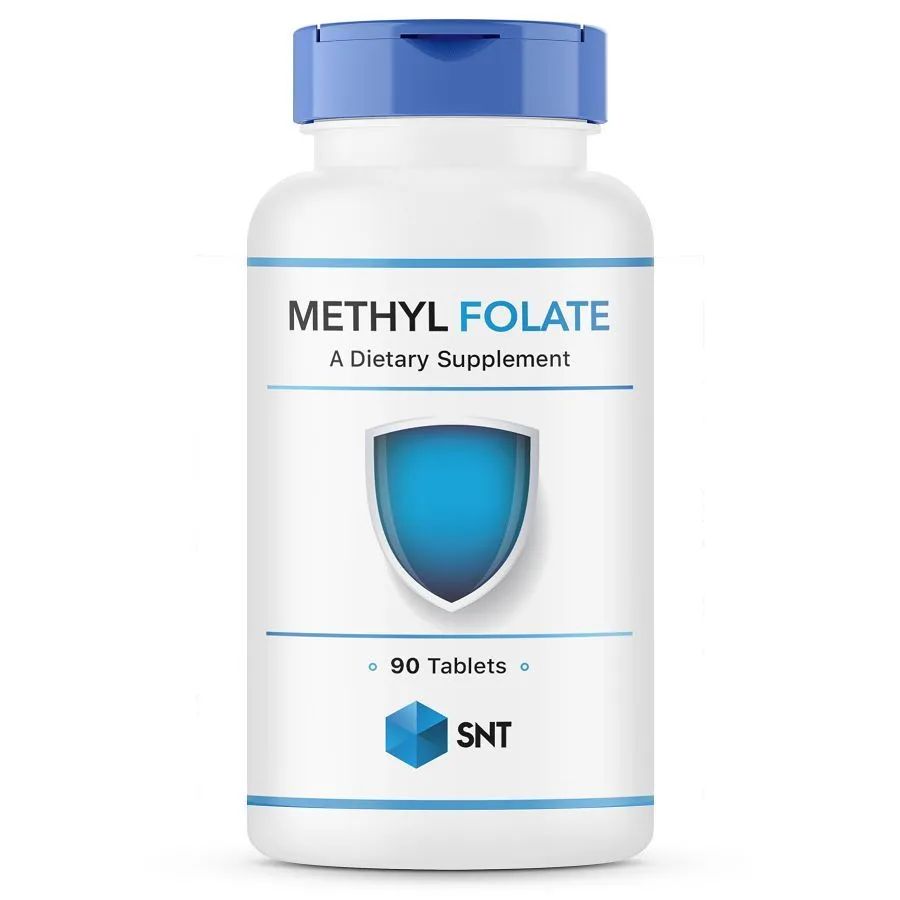 Метил Фолат 400мкг,Methyl Folate, 400 mcg, 90 tab, SNT купить на OZON ...