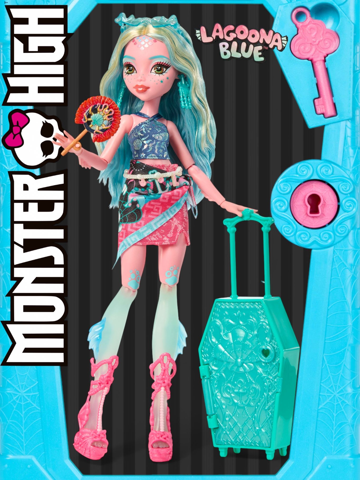 Кукла Monster High Gore-geous Oasis Lagoona Blue Монстер Хай с ...