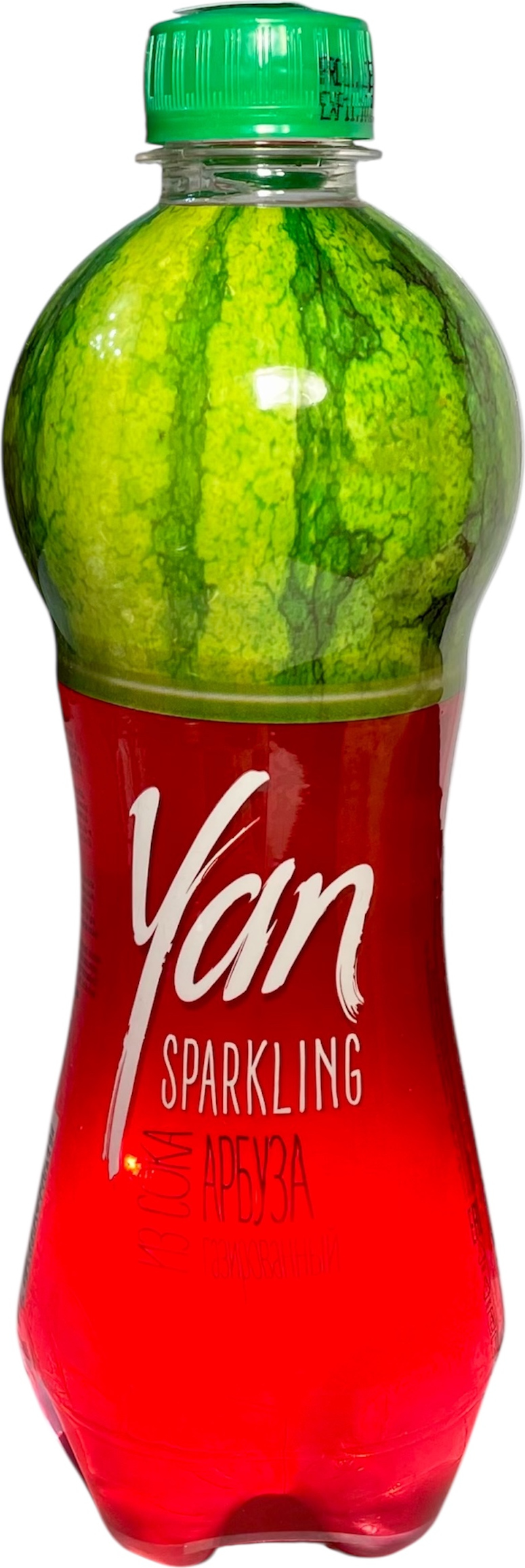 Арбузный газированный сокосодержащий напиток Yan Sparkling, 470 мл ...