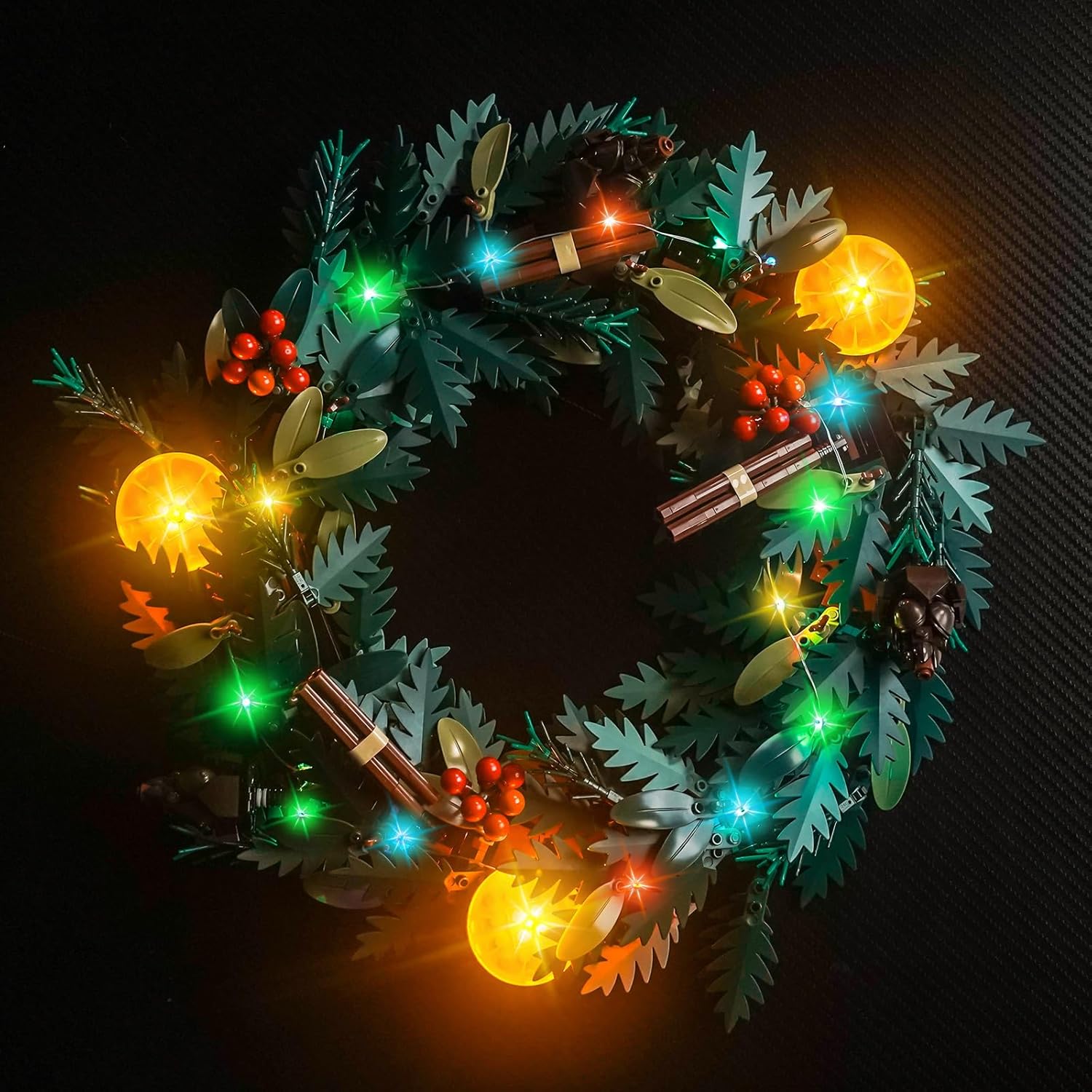 Набор светодиодных ламп BrickBling, совместимый с Icons Wreath ...