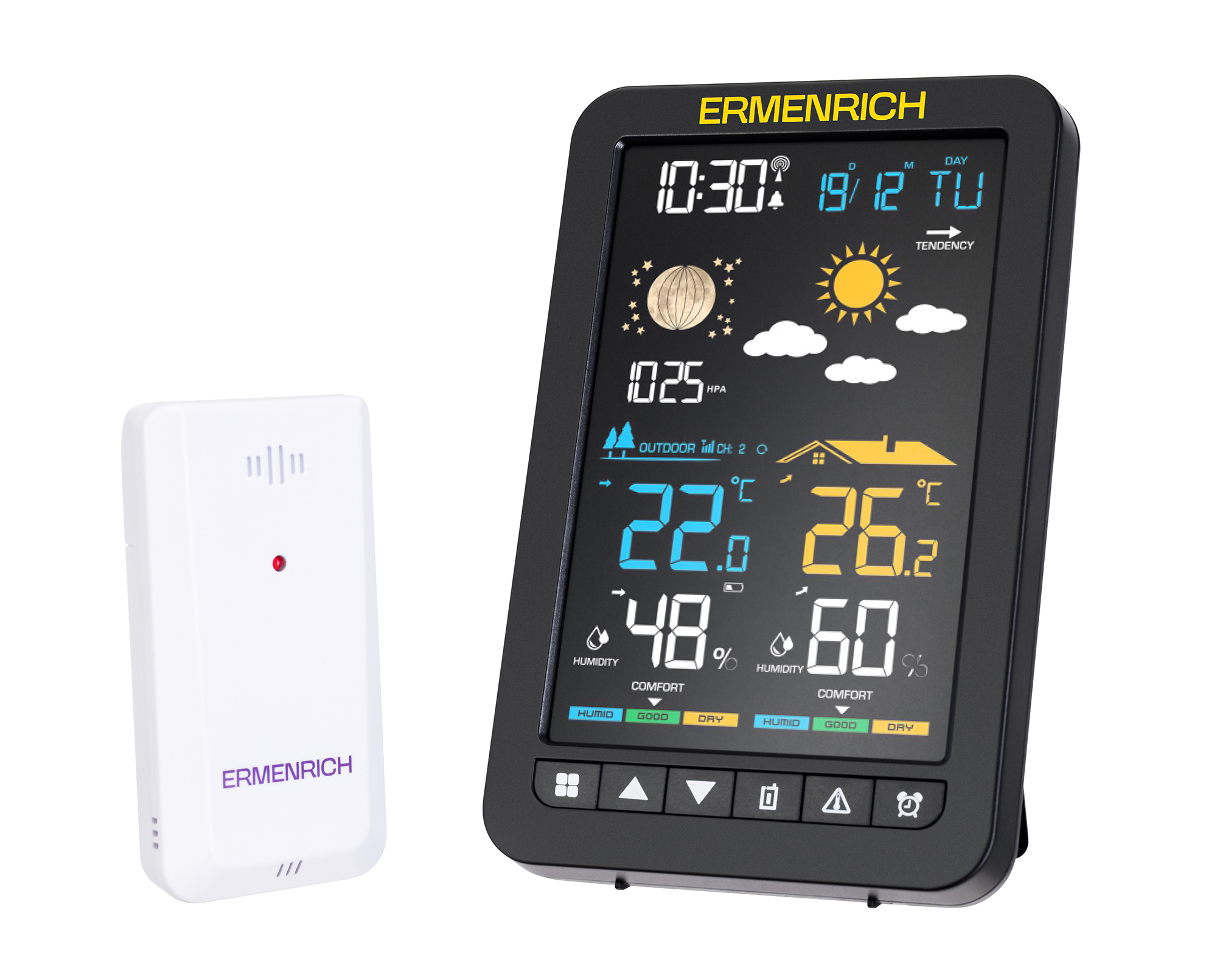 Метеостанция Ermenrich Report WR30 купить на OZON по низкой цене ...