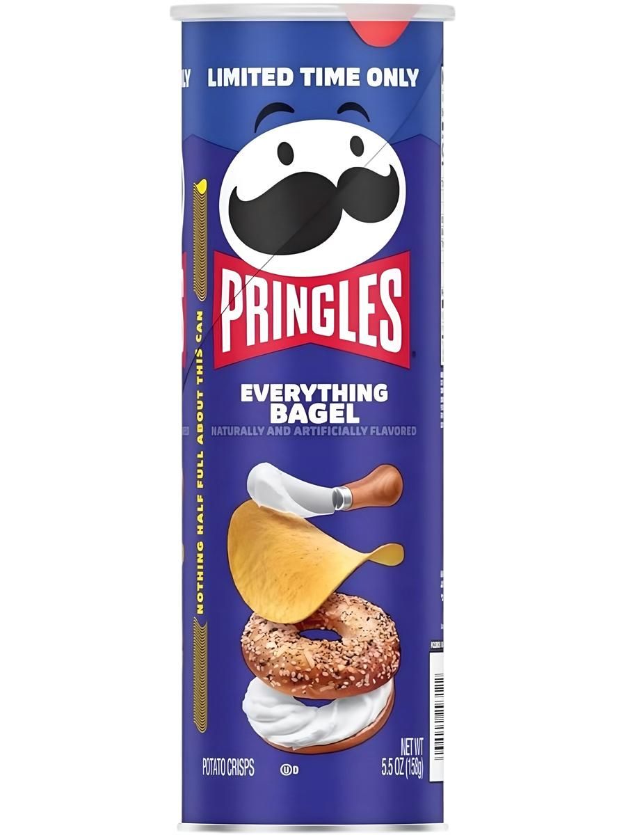 Pringles (EVERYTHING BAGEL) купить на OZON по низкой цене (3431440630)