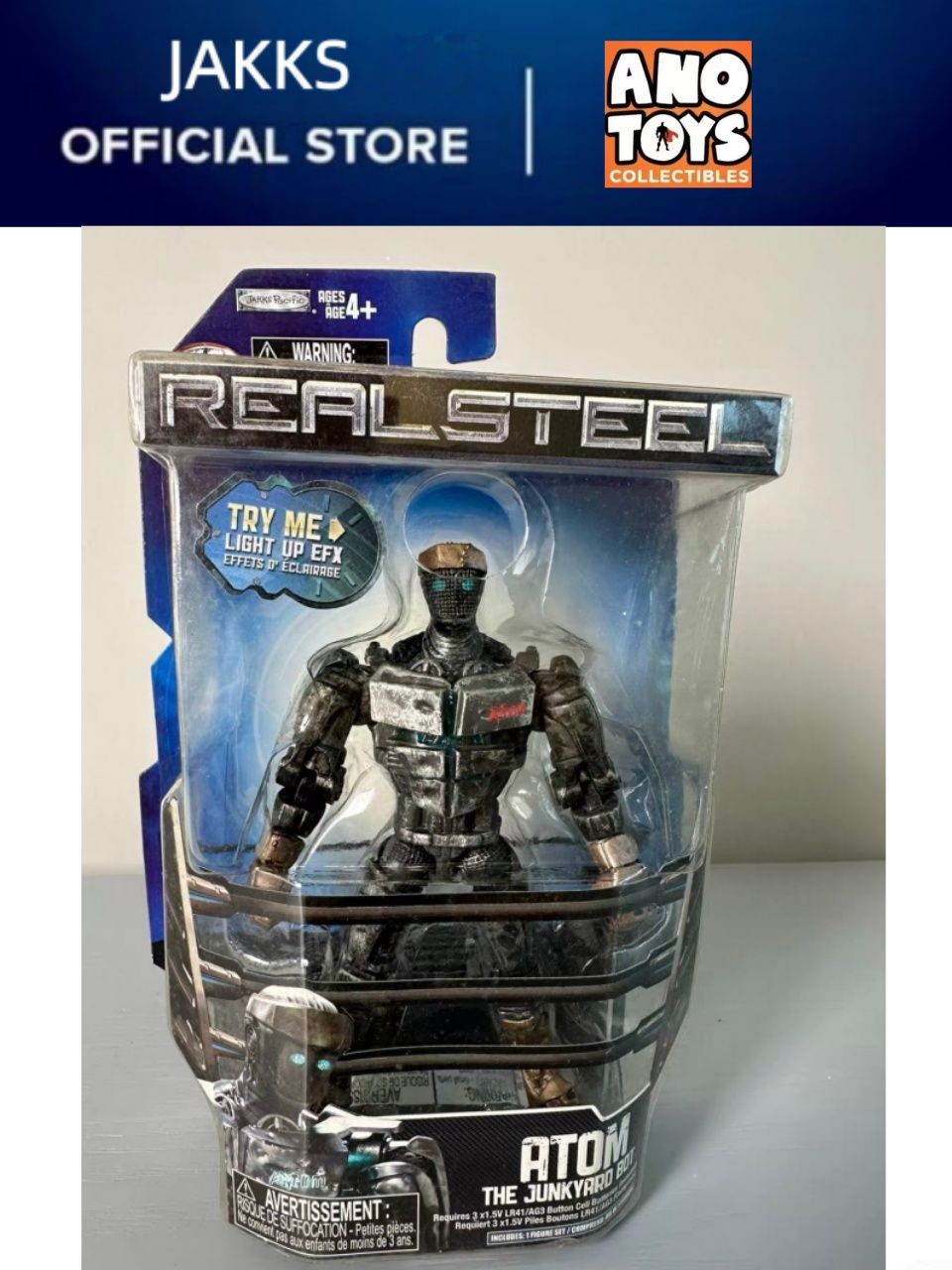 Игрушечные фигурки-украшения.JAKKS Real Steel Adam action figure купить ...