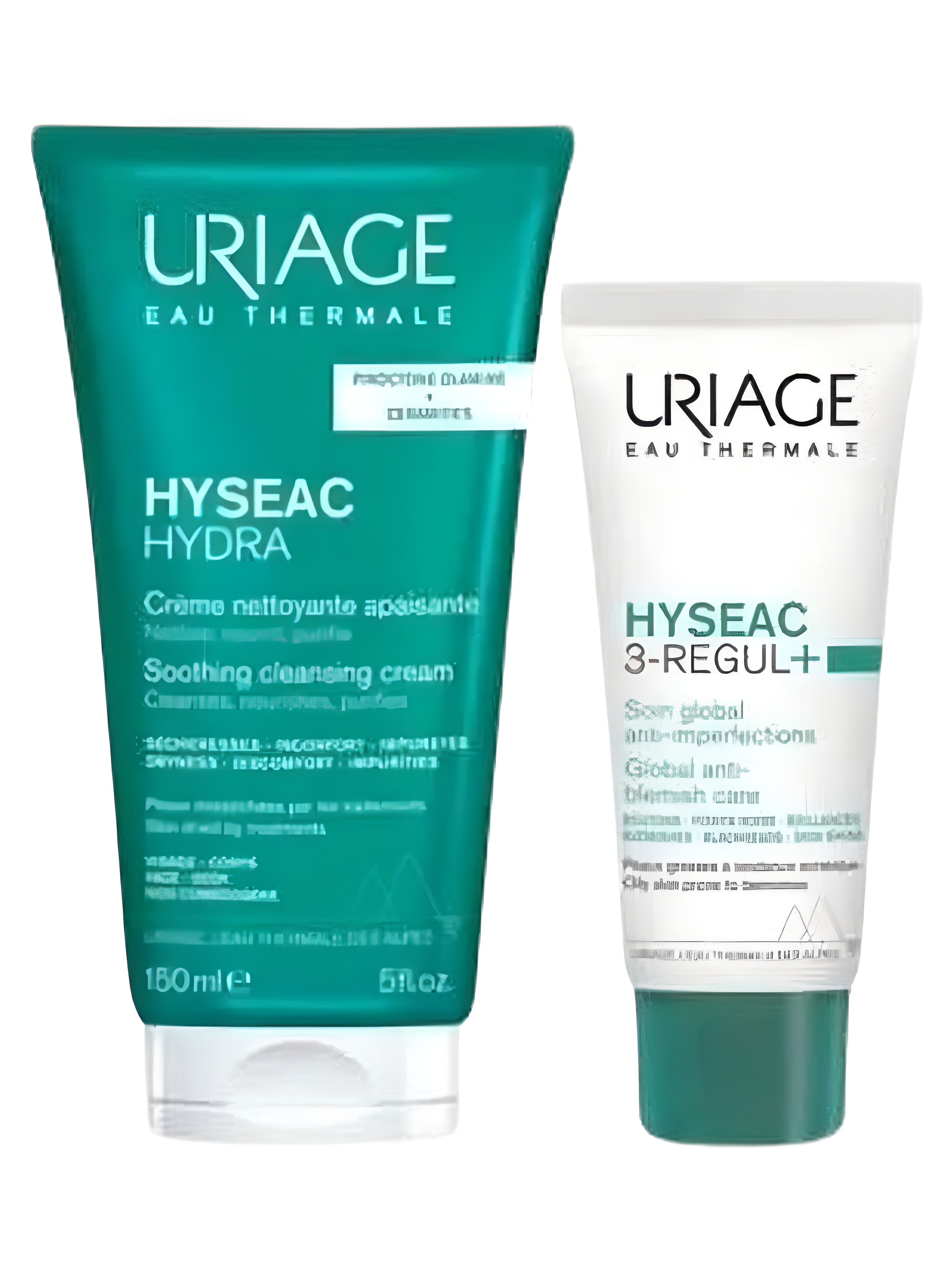 Uriage HYSEAC набор: гель для умывания Hydra Creme Nettoyante + крем ...
