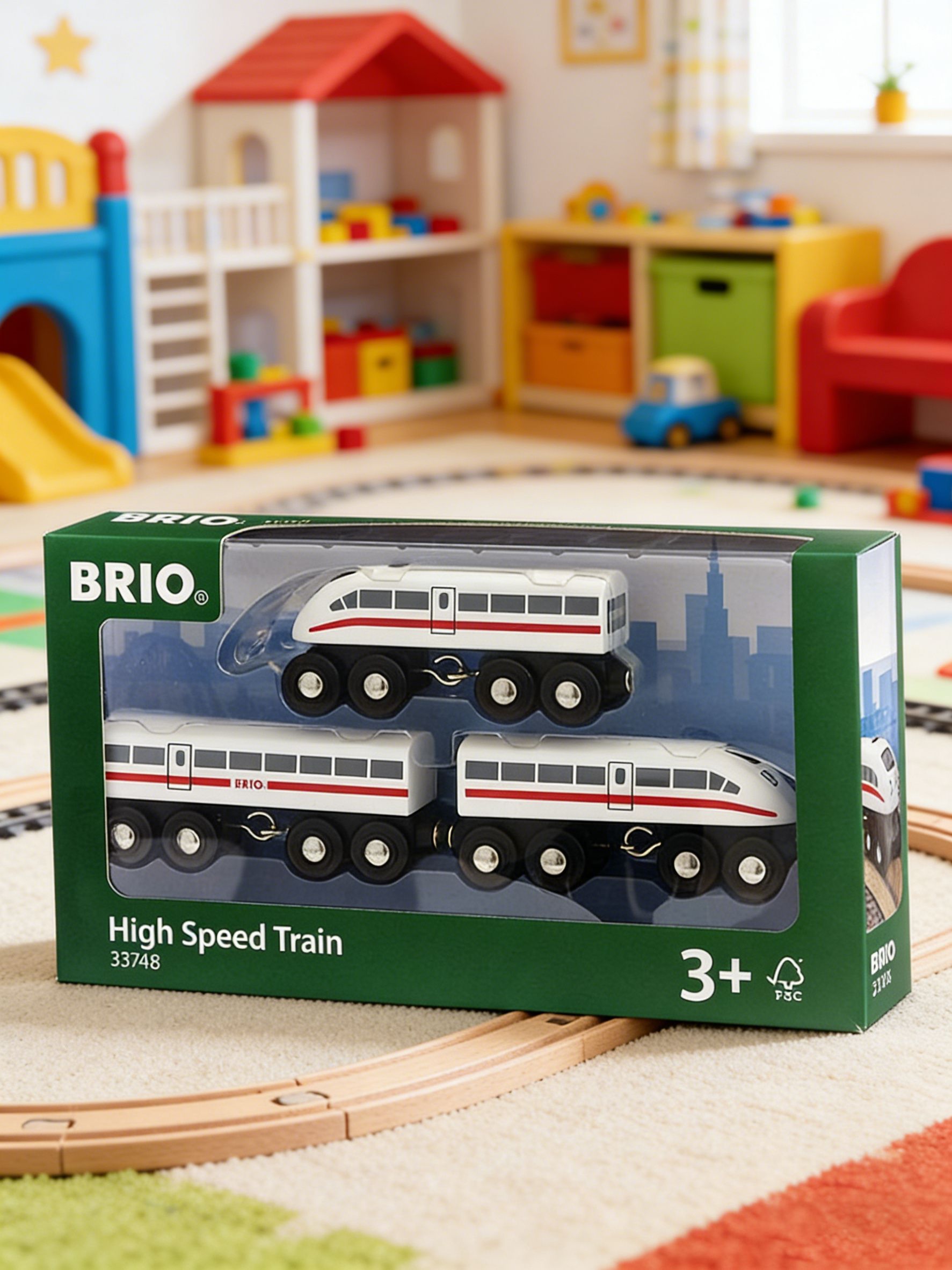 Деревянная железная дорога BRIO 33748 Пассажирский поезд-экспресс со ...