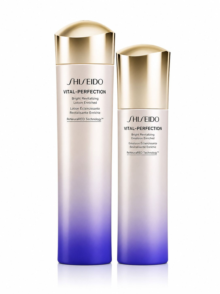 Shiseido Vital Perfection набор для лица, лосьон 150 мл и эмульсия 100 ...