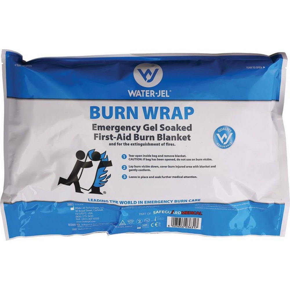 Противоожоговое спасательное одеяло Water-Jel Burn Wrap купить на OZON ...