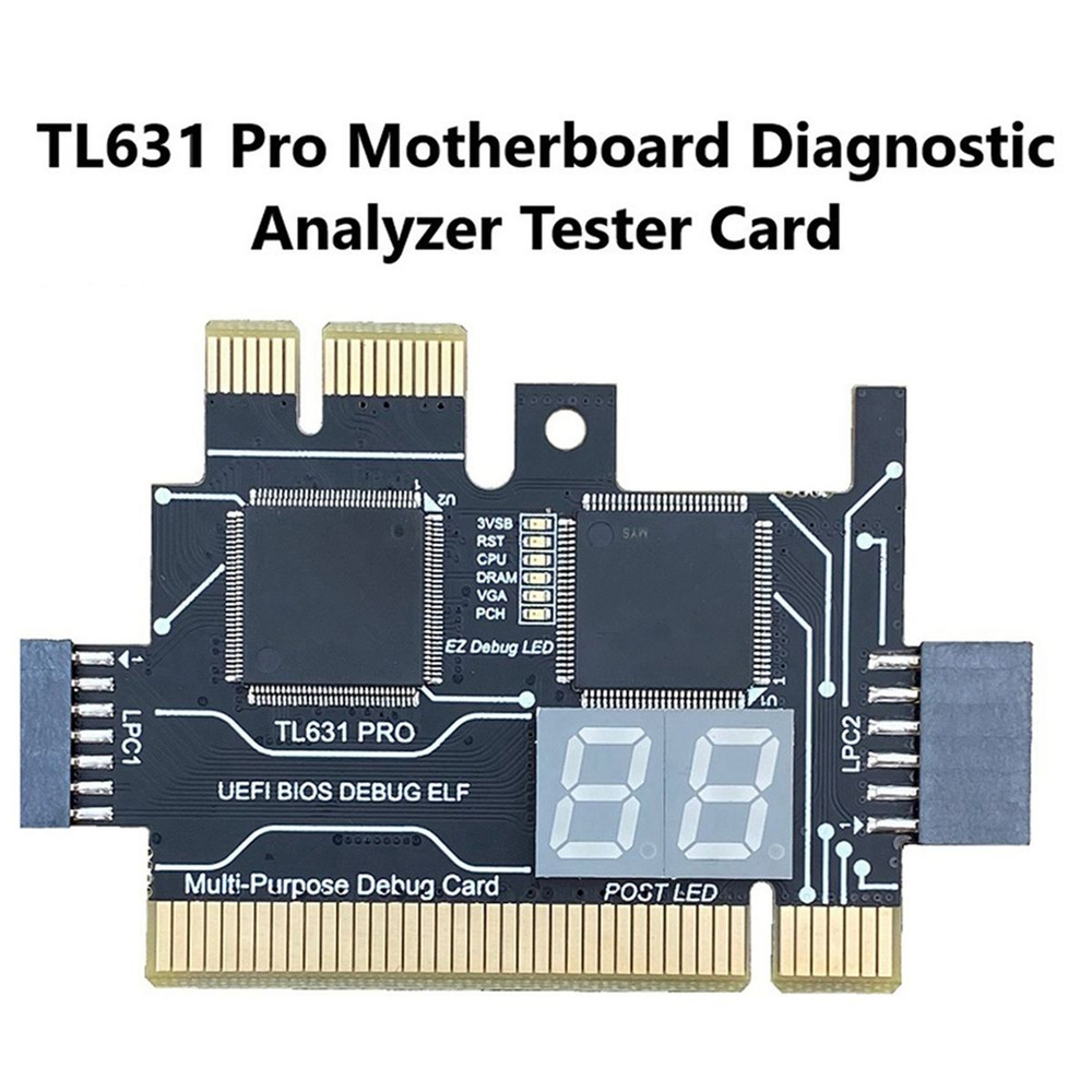 TL631 Pro LPC-DEBUG Диагностическая карта + карта расширения PCI PCI-E ...