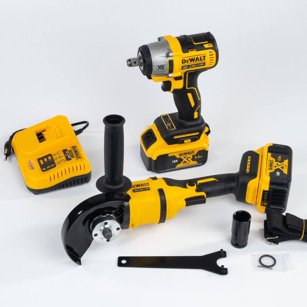 Набор бесщеточных инструментов Dewalt 2в1 DCG414/DCF880 ...