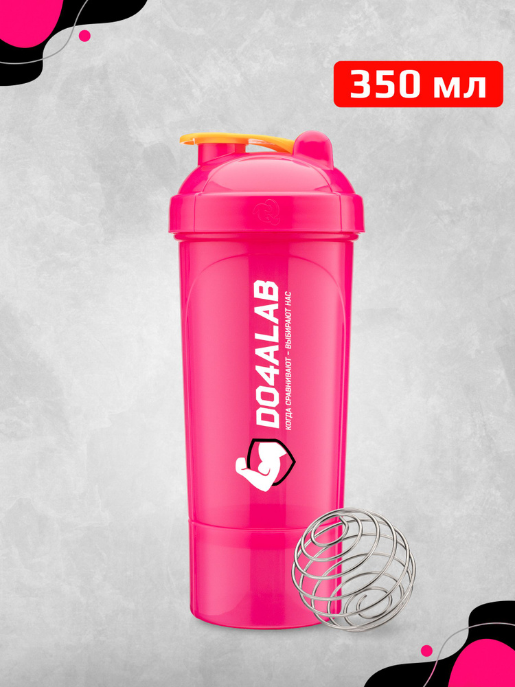 Do4a Lab Шейкер спортивный, 350 мл - купить с доставкой по выгодным ценам в интернет-магазине ...