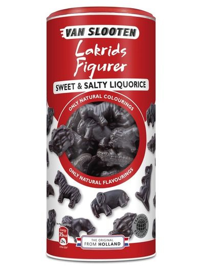 Конфеты жевательные Van Slooten "Sweet & Salty Liquorice" фигурки из ...