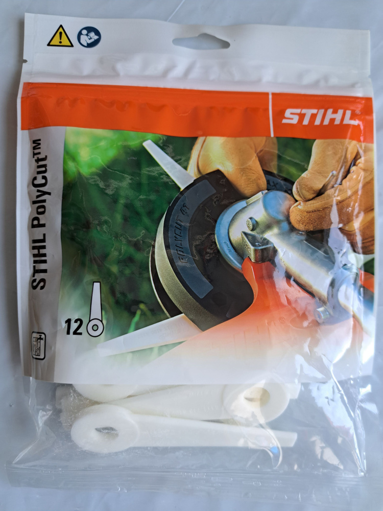 Комплект ножей (12 шт.) для триммерной головки Stihl PolyCut 5-3, 6-3 ...
