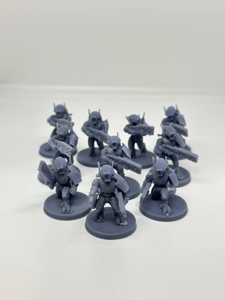 Набор миниатюр "Breacher team" T'au Empire: Fire Warriors, Warhammer ...