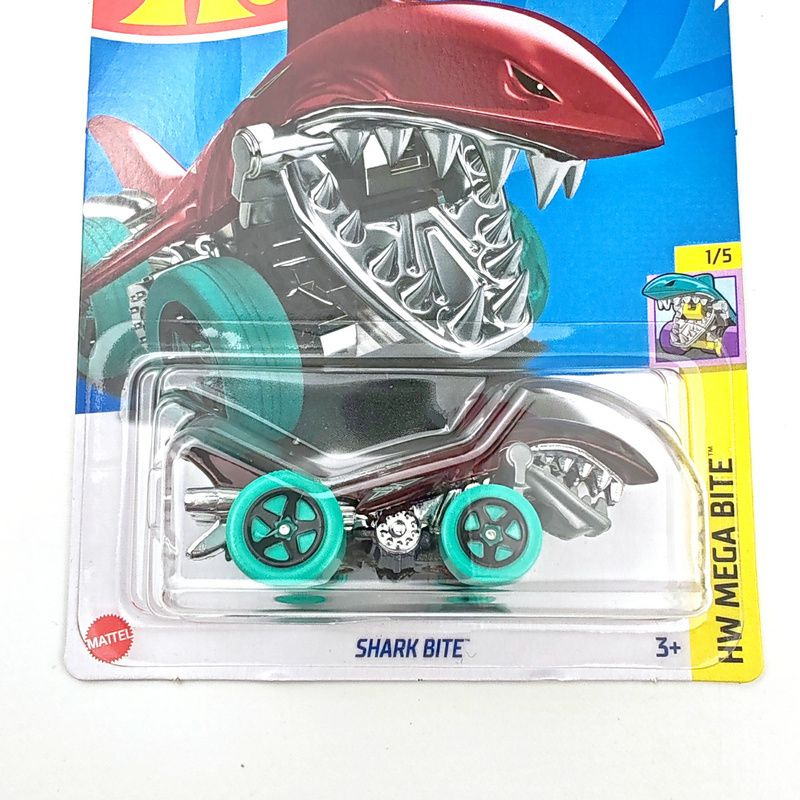 Машинка Mattel 1/64 2024 F CASE SHARK BITE Model Toy Car - купить с ...