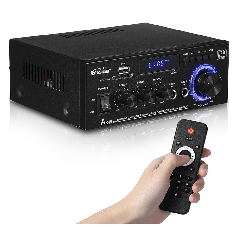 Усилитель звука Ak45 Pro Bluetooth Bass Speaker - EU Plug купить на ...