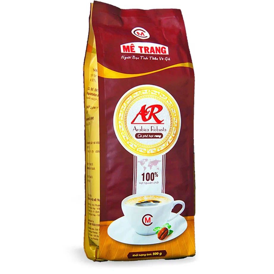 Кофе в зернах Me Trang Арабика Робуста (Arabica/Robusta) AR 500 гр - купить с доставкой по ...