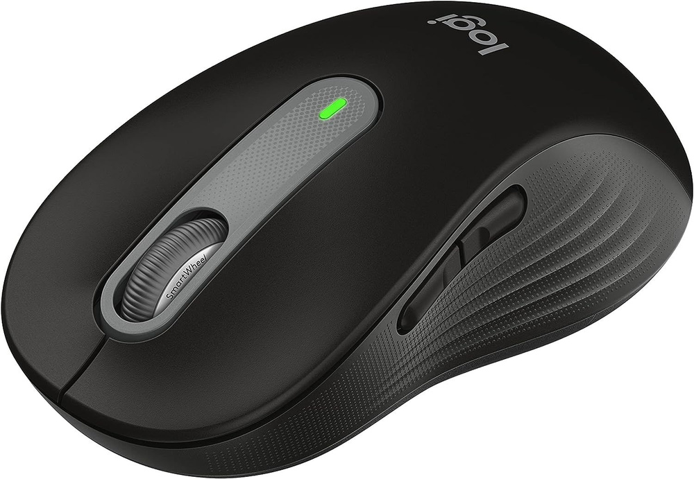 Мышь Logitech M650 L, черно-серый - купить по выгодной цене в интернет ...