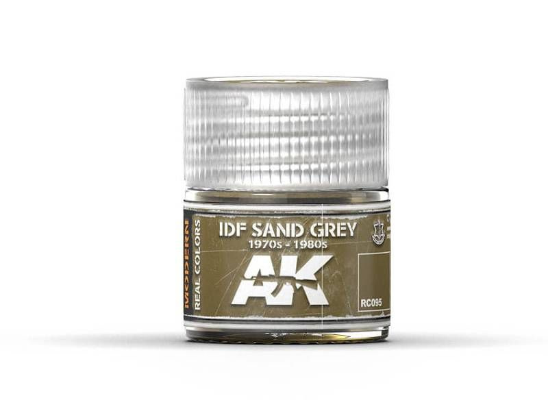 Акриловая лаковая краска AK Interactive Real Colors. IDF Sinai Grey ...
