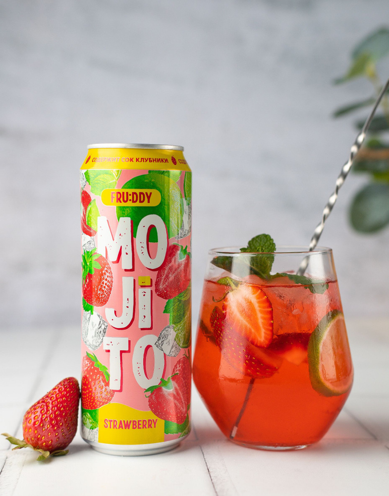 Газированный напиток Мохито FRUDDY "Mojito освежающий со вкусом ...