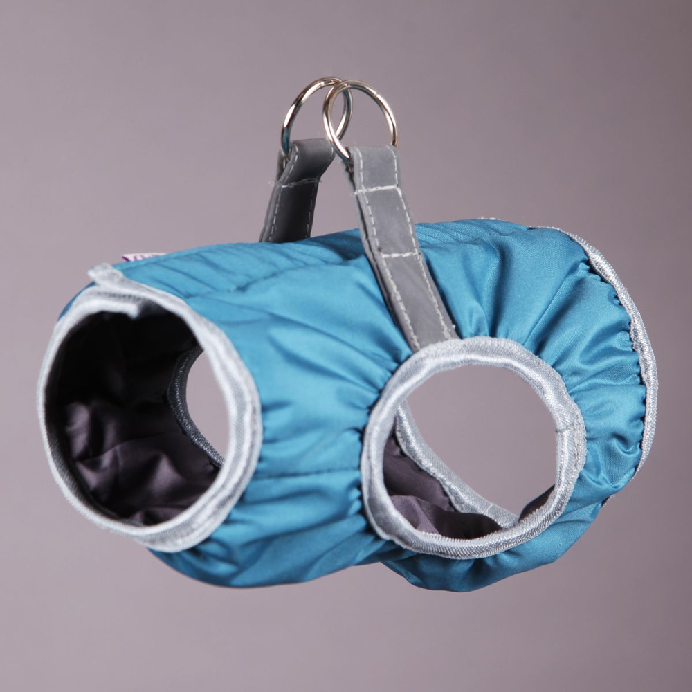 Шлейка жилетка L CHILL CHOLL деним для собак/мягкая/утепленная - купить ...