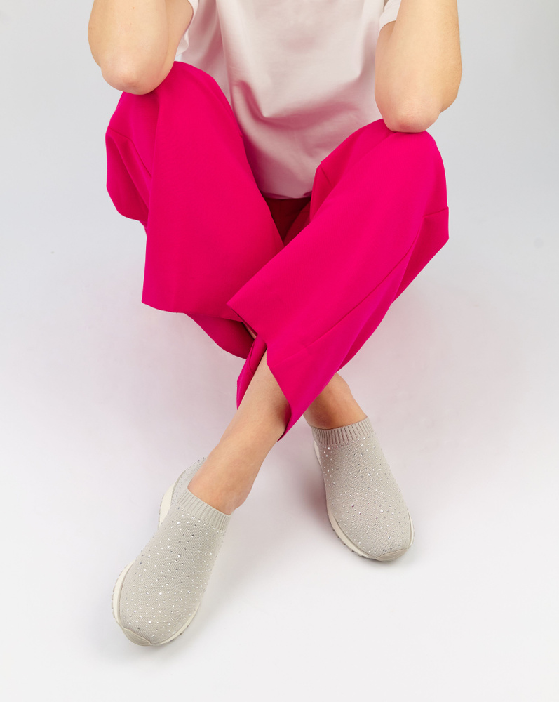 Слипоны Женский Caprice Текстиль, размер 37 G На любой сезон Без застёжки Без каблука Германия ...