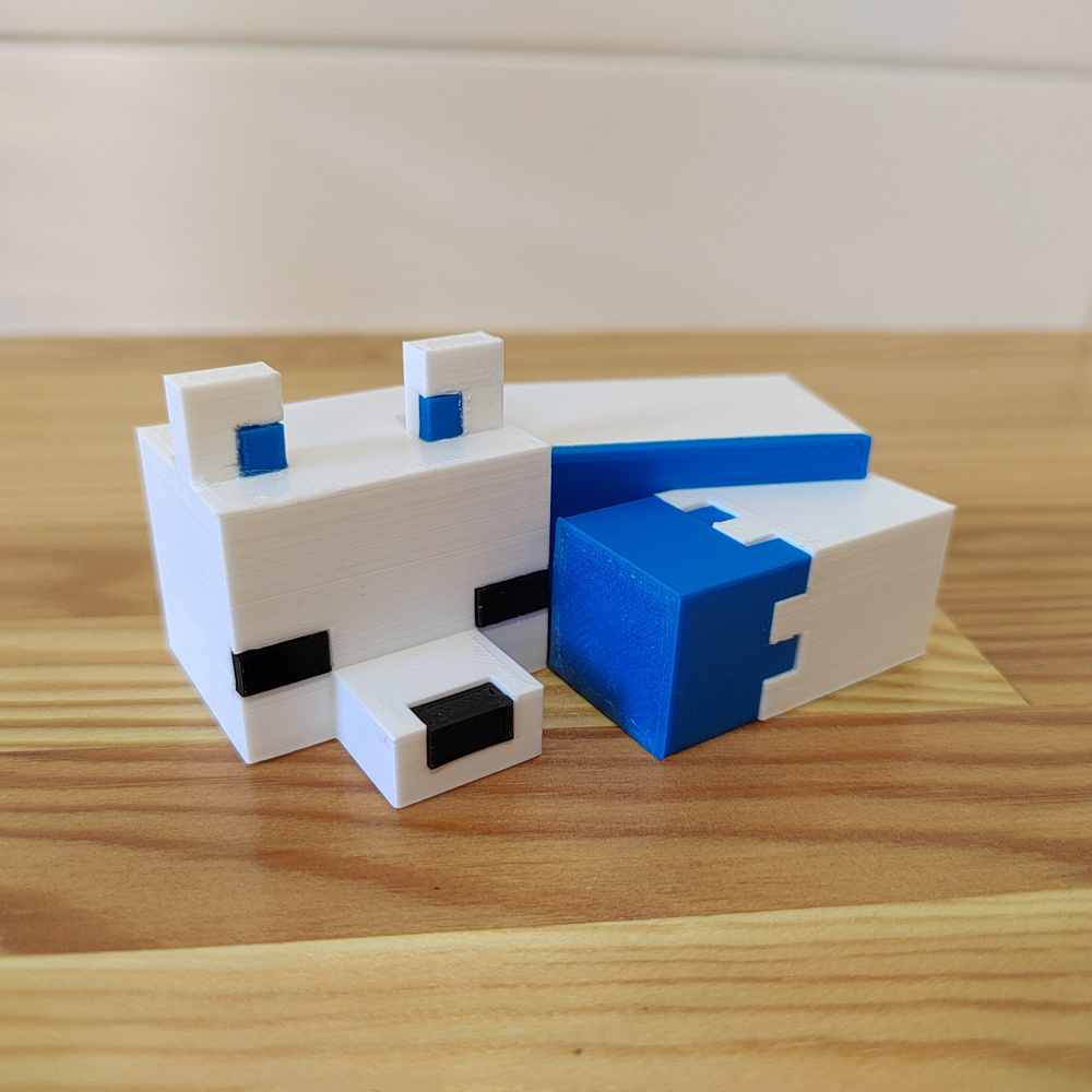 Фигурка Minecraft White Fox купить на OZON по низкой цене (1562756253)