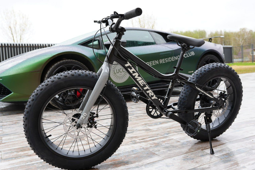 Велосипед фэтбайк Fatbike TimeTry TT215 7s 20" Алюминиевая рама 12 ...