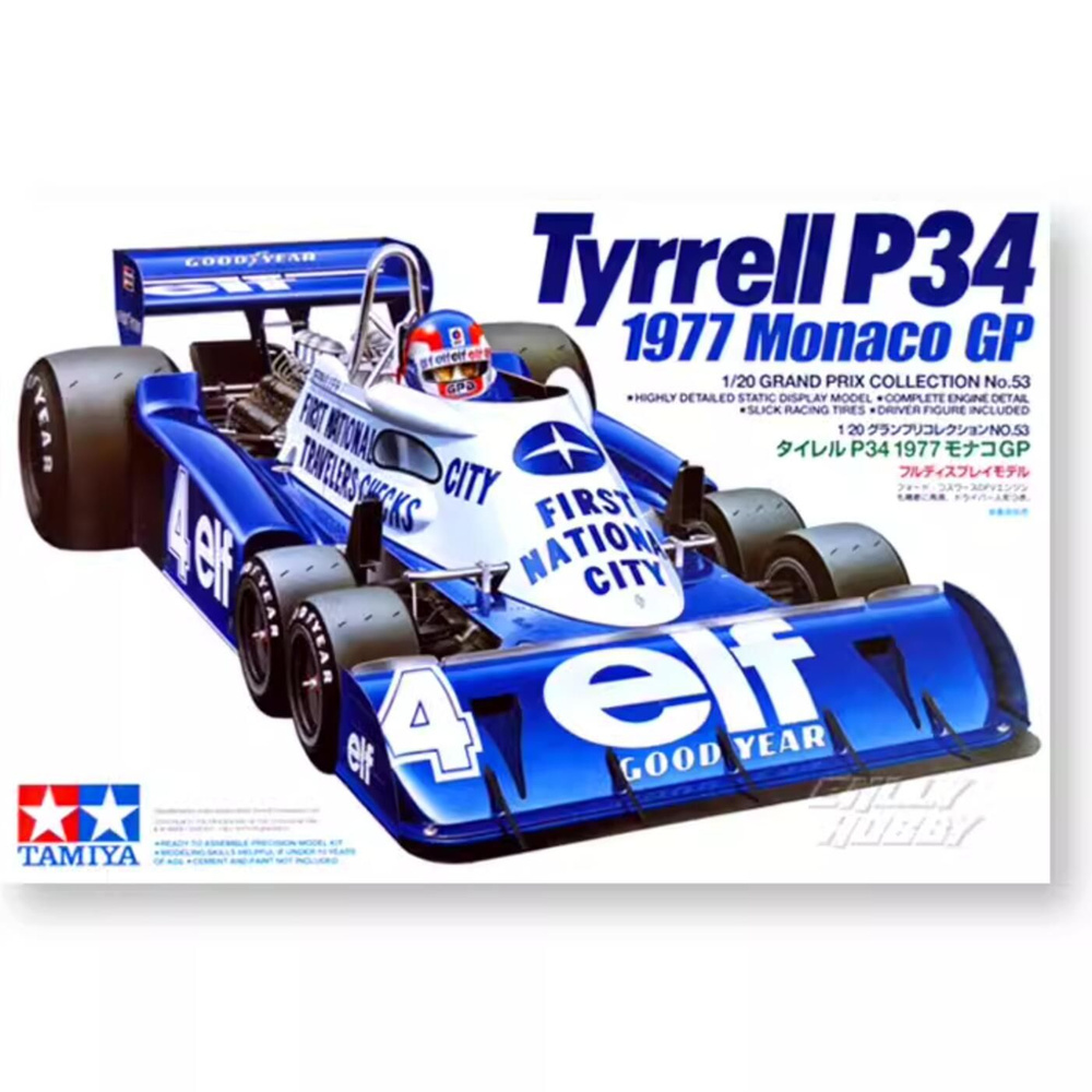 tamiya 20053 Комплекты моделей Elf Team Tyrrell P34-B F1 '77 R.Peterson ...